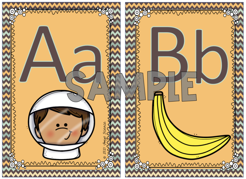 Cute and FREE Desk Name Tag – Amigo Science