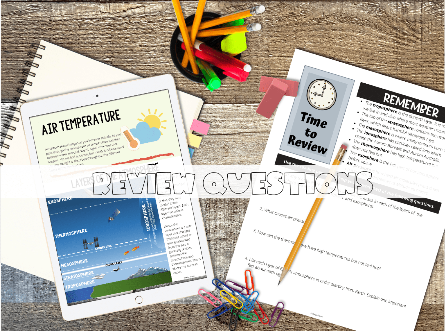 Ultimate Layers of the Atmosphere Lesson for Kids! – Amigo Science