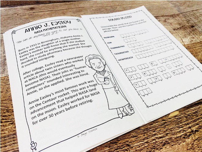 Women’s History Month Activity Booklet – Amigo Science