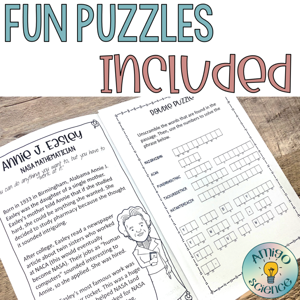 Women’s History Month Activity Booklet – Amigo Science
